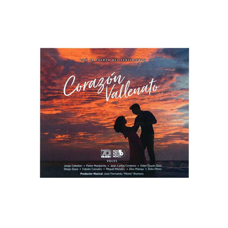 Cd Varios Corazón Vallenato Sentir Vallenato